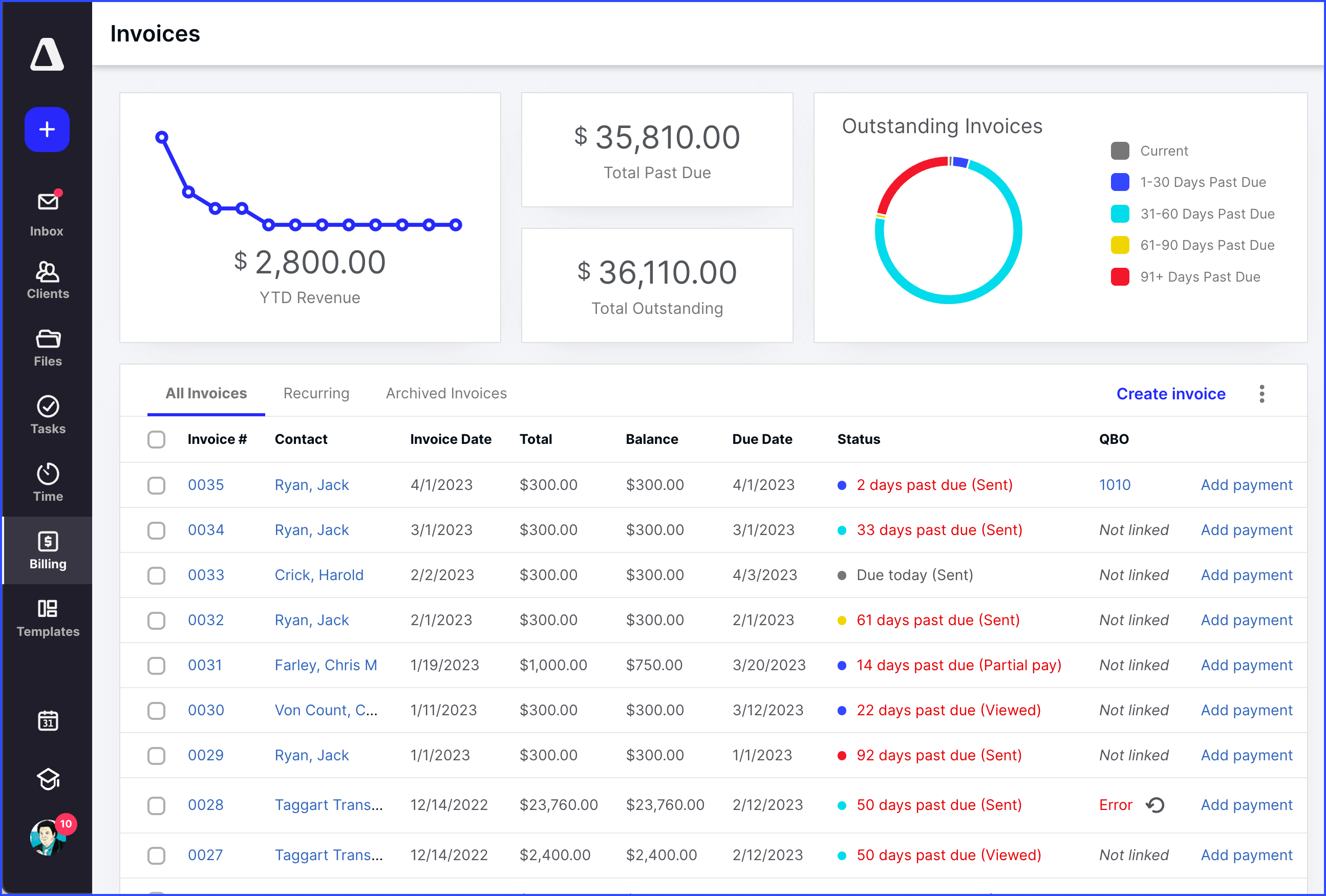 8.6 Tracking All Invoices – Canopy Onboarding