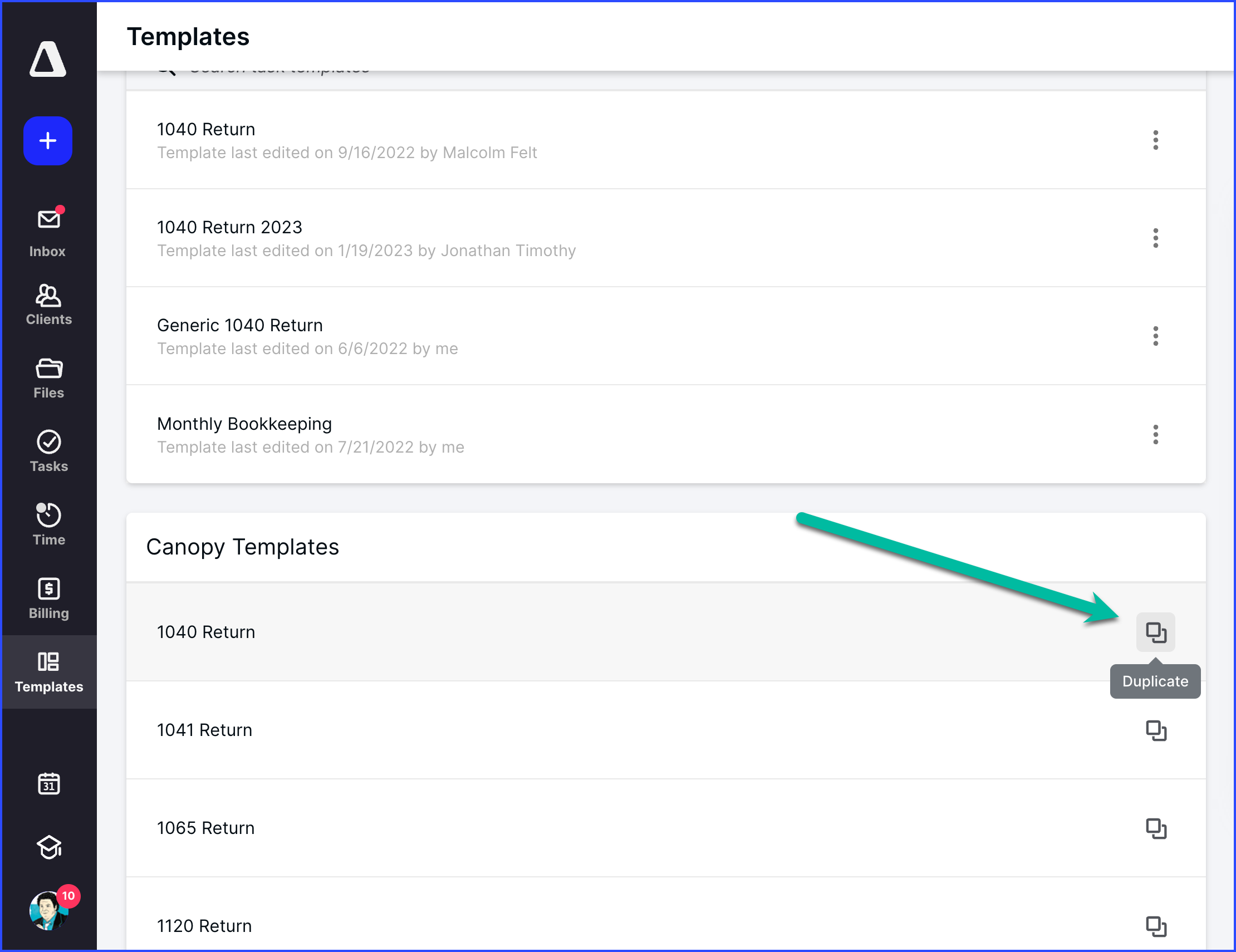 6.3 Use Task Templates – Canopy Onboarding