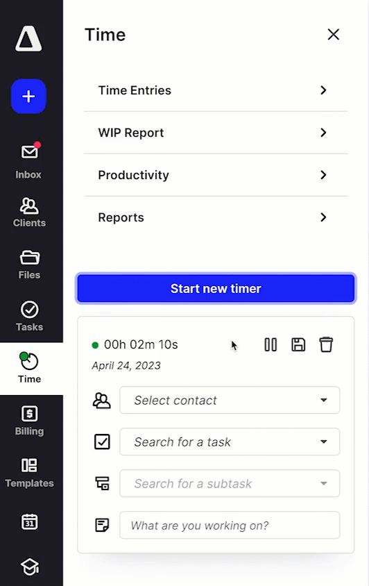 7.1 Tracking Time – Canopy Onboarding