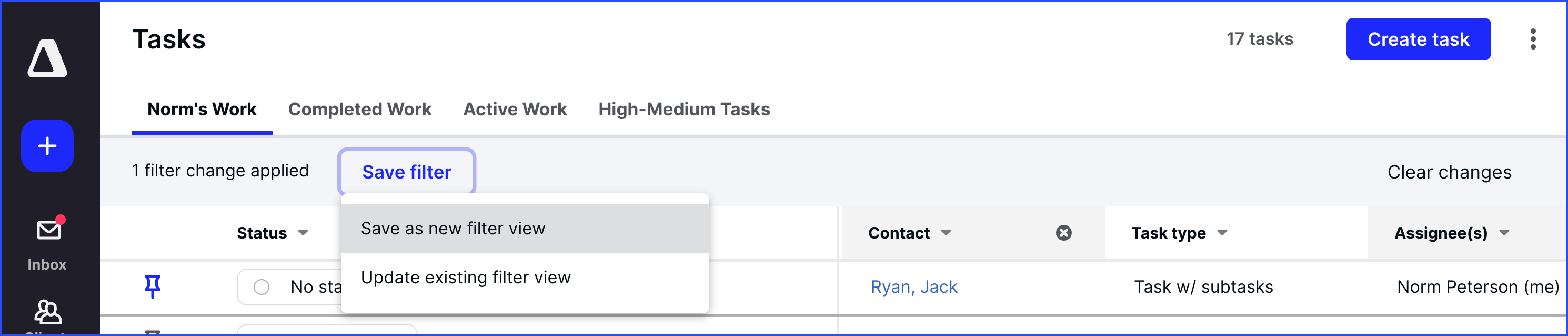 7.2 Tracking Tasks – Canopy Onboarding