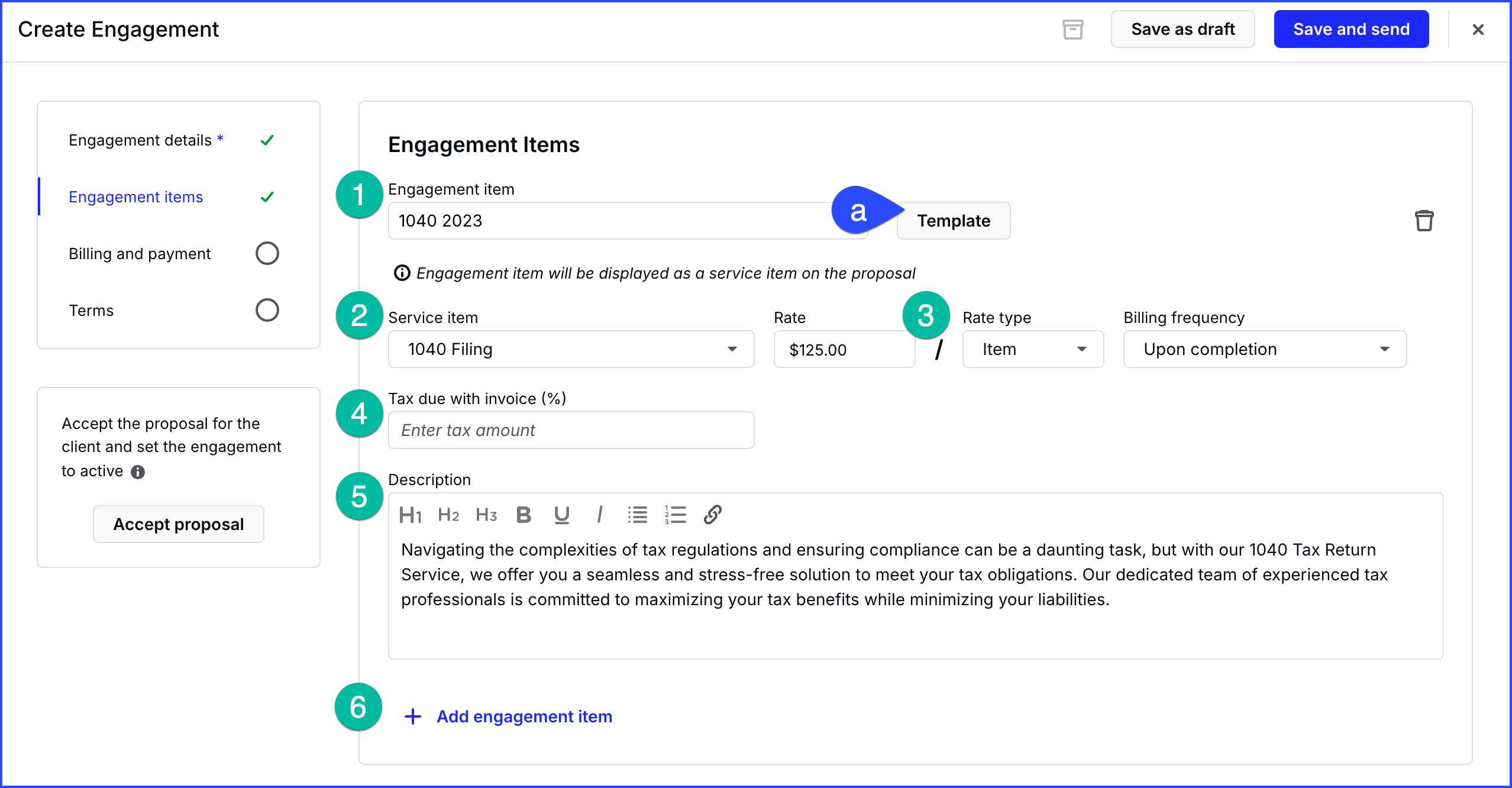 5.6 Create Engagements – Canopy Onboarding