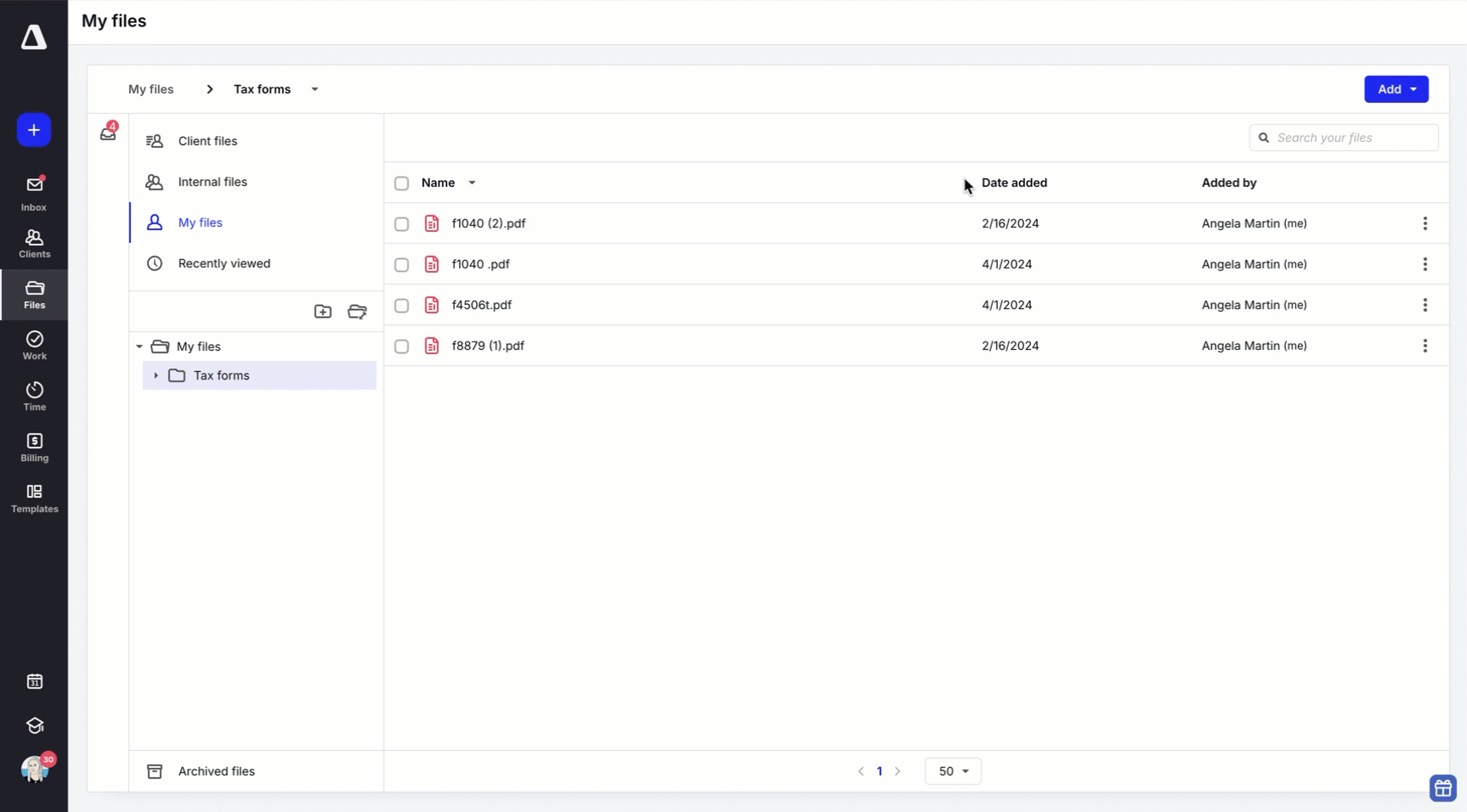 4.4 Set Up Internal and Personal Files – Canopy Onboarding