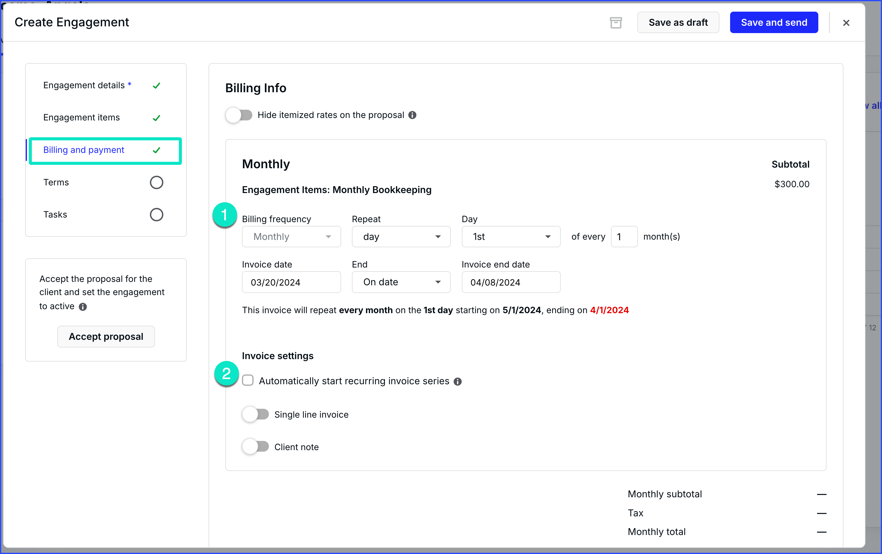 5.6 Create Engagements – Canopy Onboarding