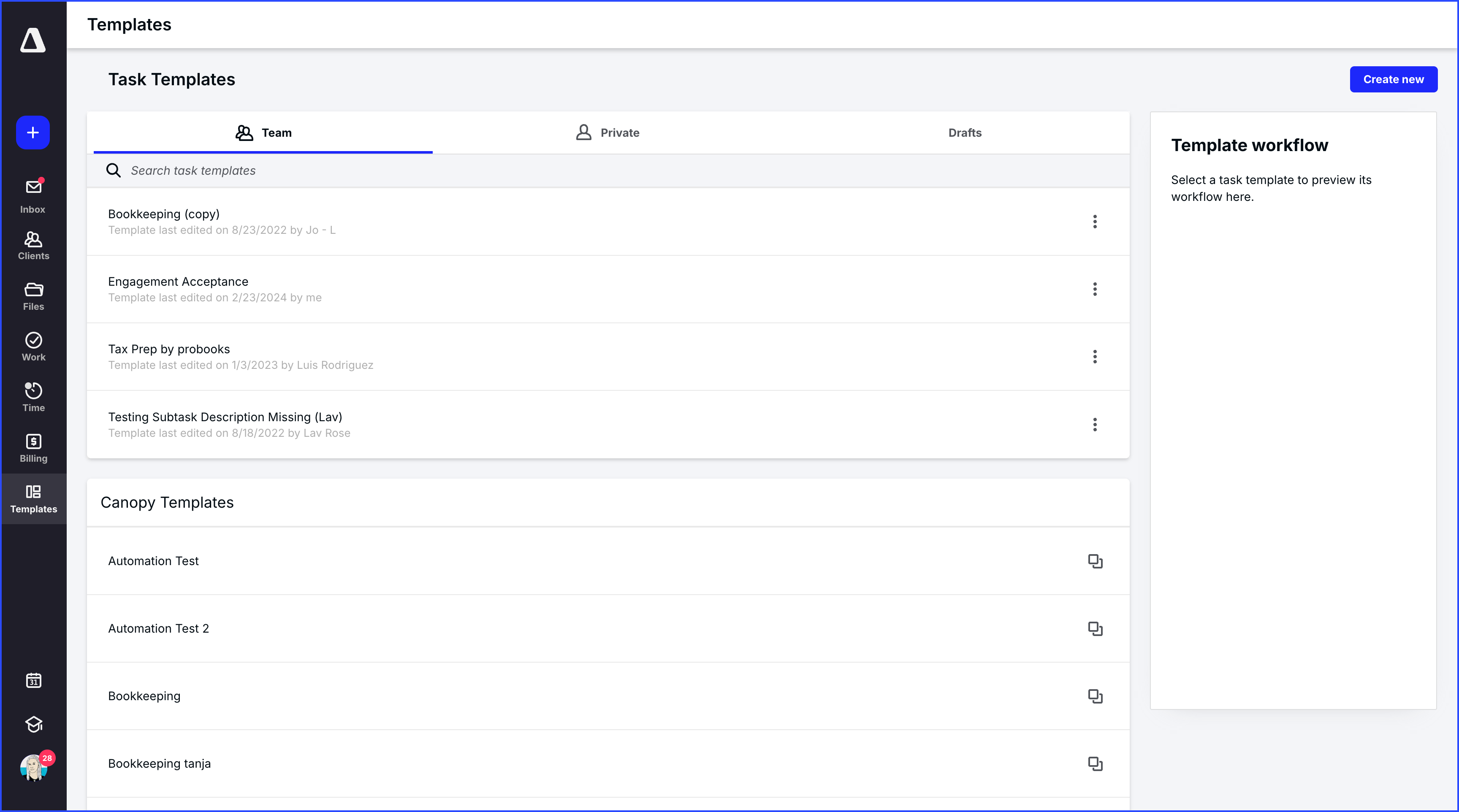 6.3 Use Task Templates – Canopy Onboarding