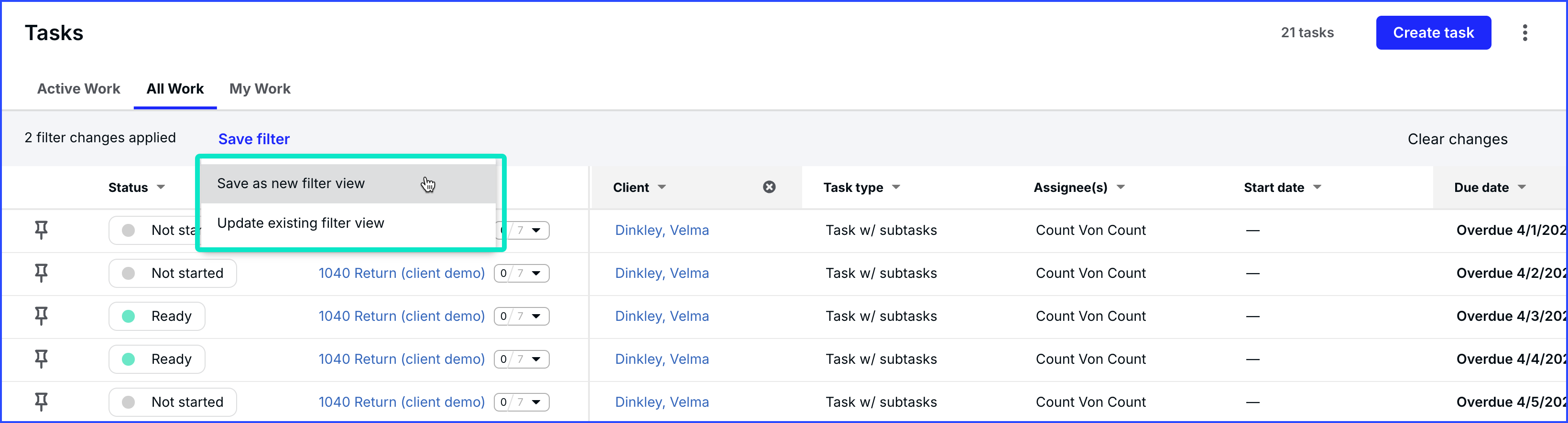 7.2 Tracking Tasks – Canopy Onboarding
