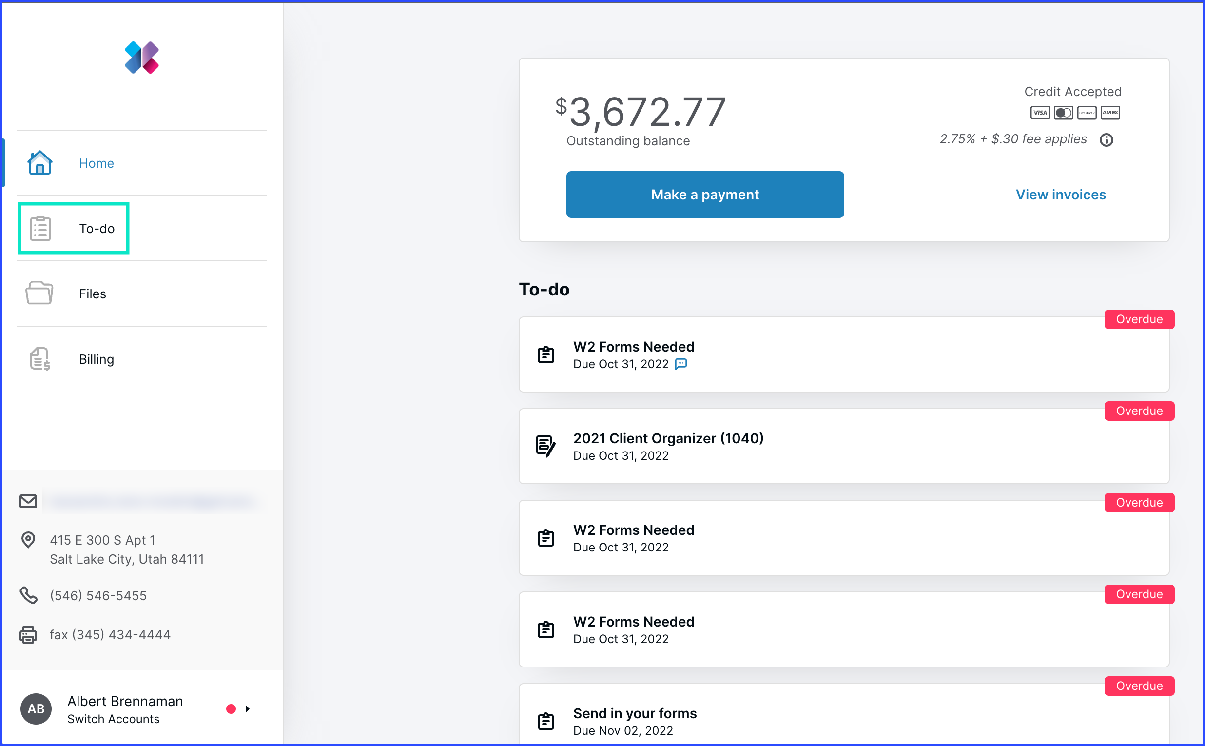 3.2 Request Info or Files from Clients – Canopy Onboarding