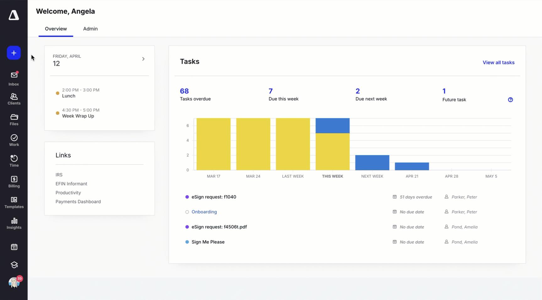 3.2 Request Info or Files from Clients – Canopy Onboarding