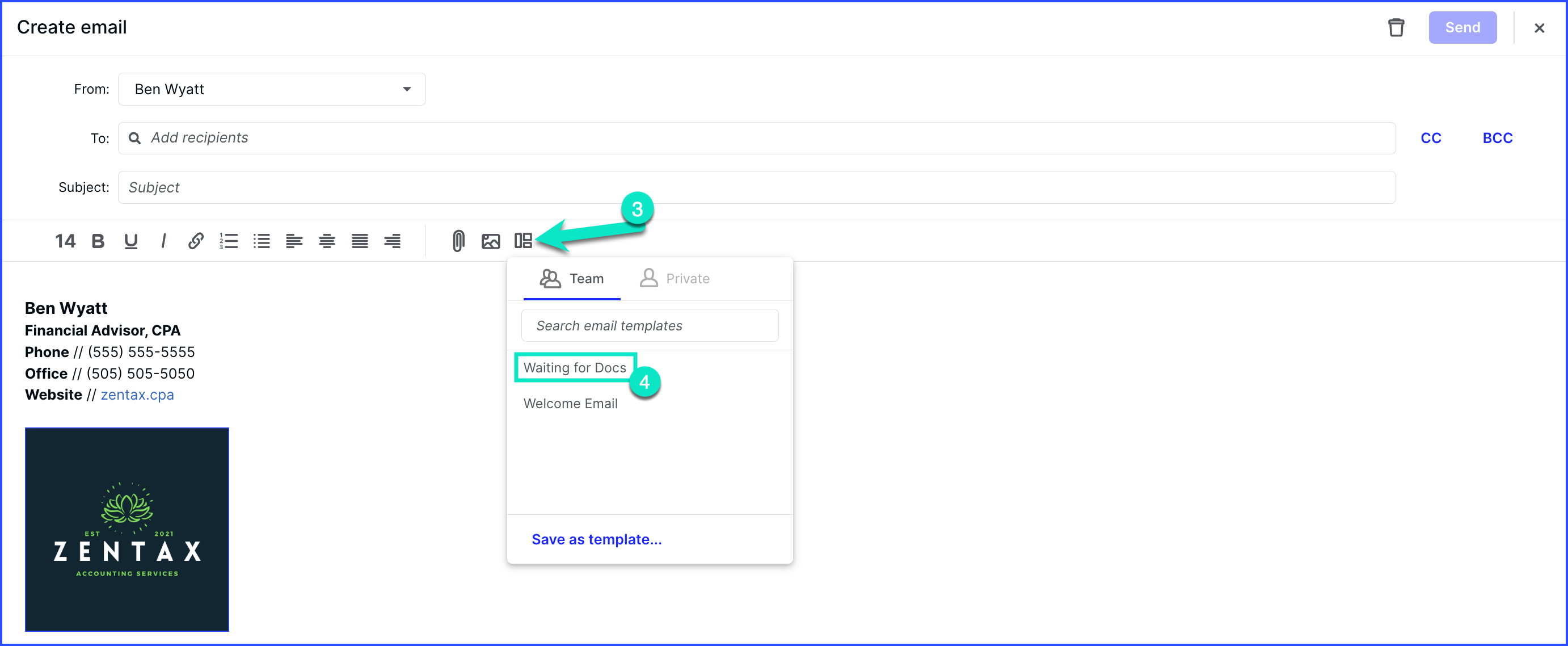 3.5 Create Email Templates – Canopy Onboarding