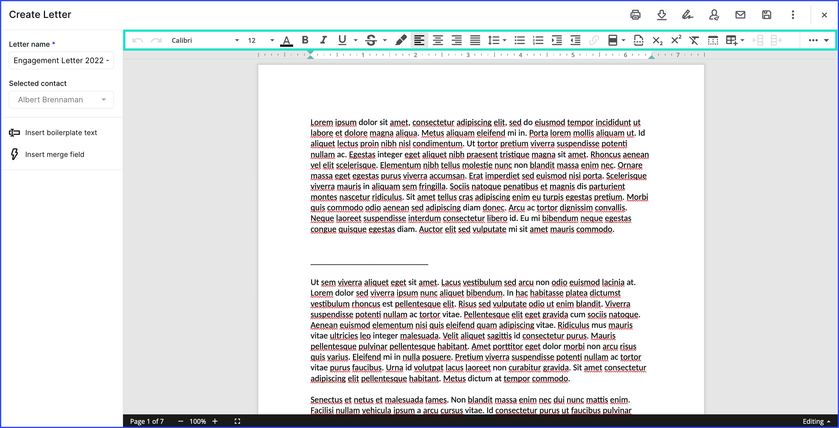 5.4 Create Letters – Canopy Onboarding