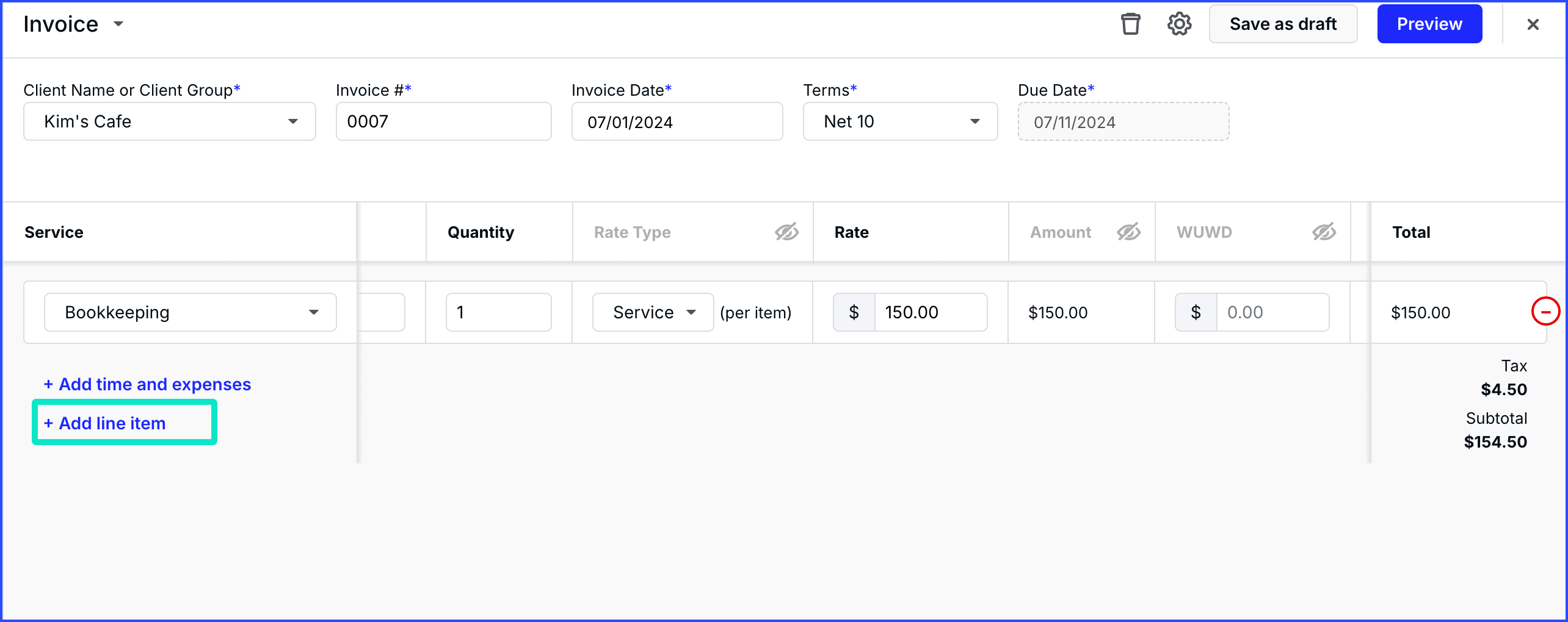 8.2 Invoicing Clients – Canopy Onboarding
