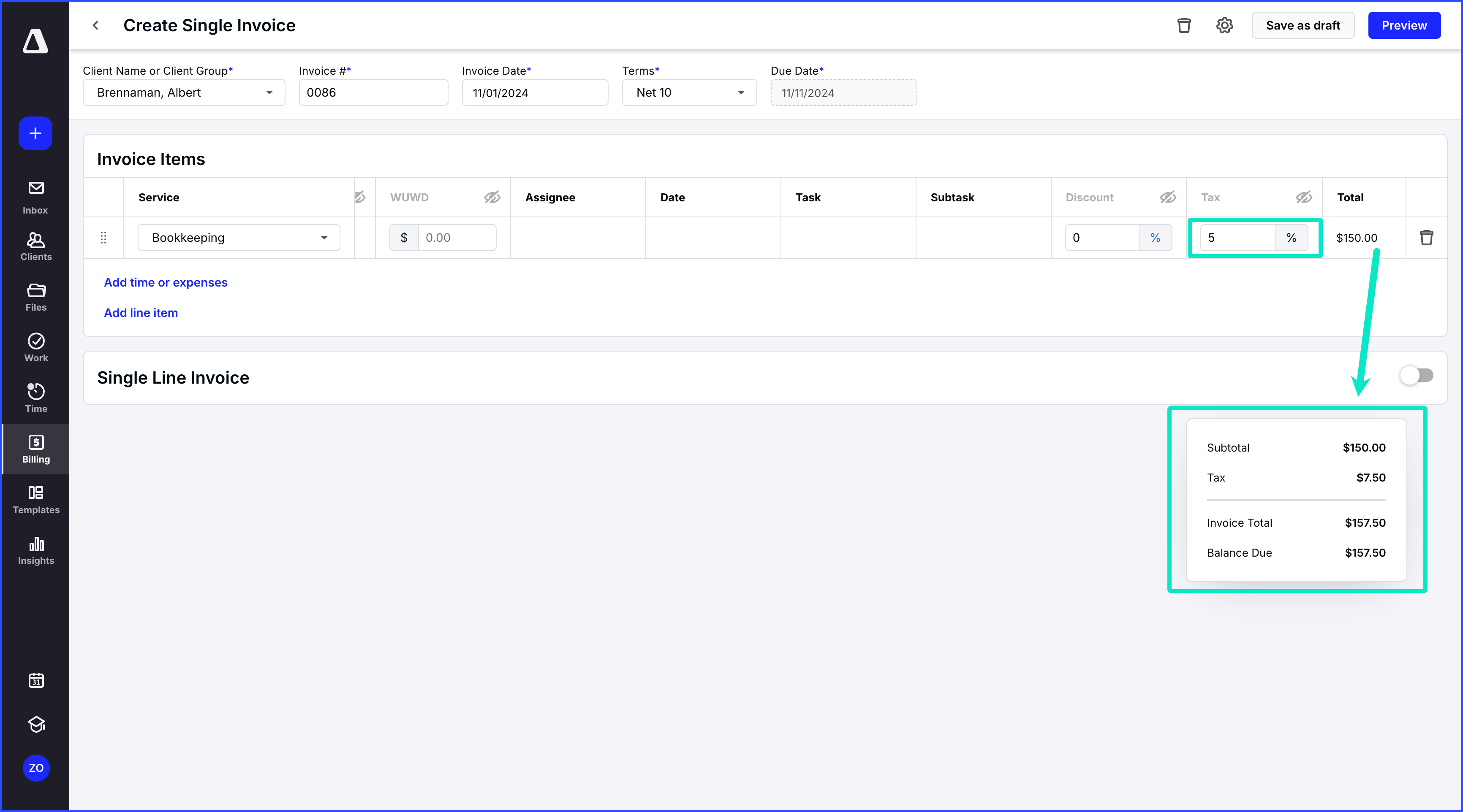 8.2 Invoicing Clients – Canopy Onboarding